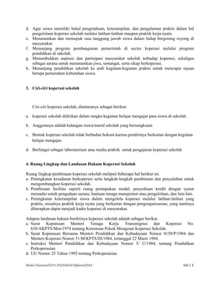 Modul Ekonomi : Koperasi Sekolah | PDF