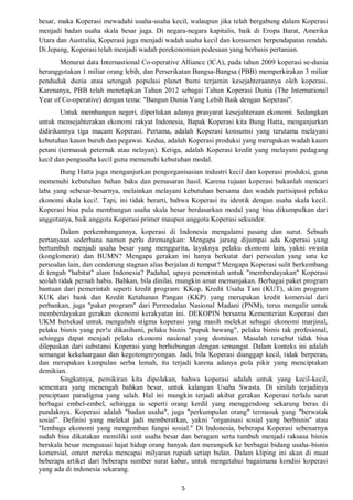 Kliping: Kegiatan Koperasi & UKM yg ada di IndOne$ia | PDF