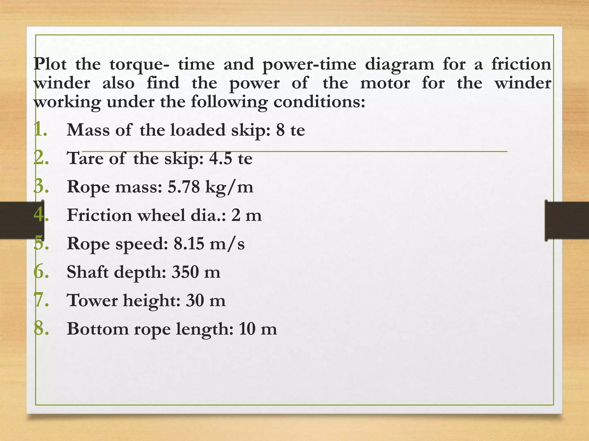 Kope winder or friction winder ppt | PPTX
