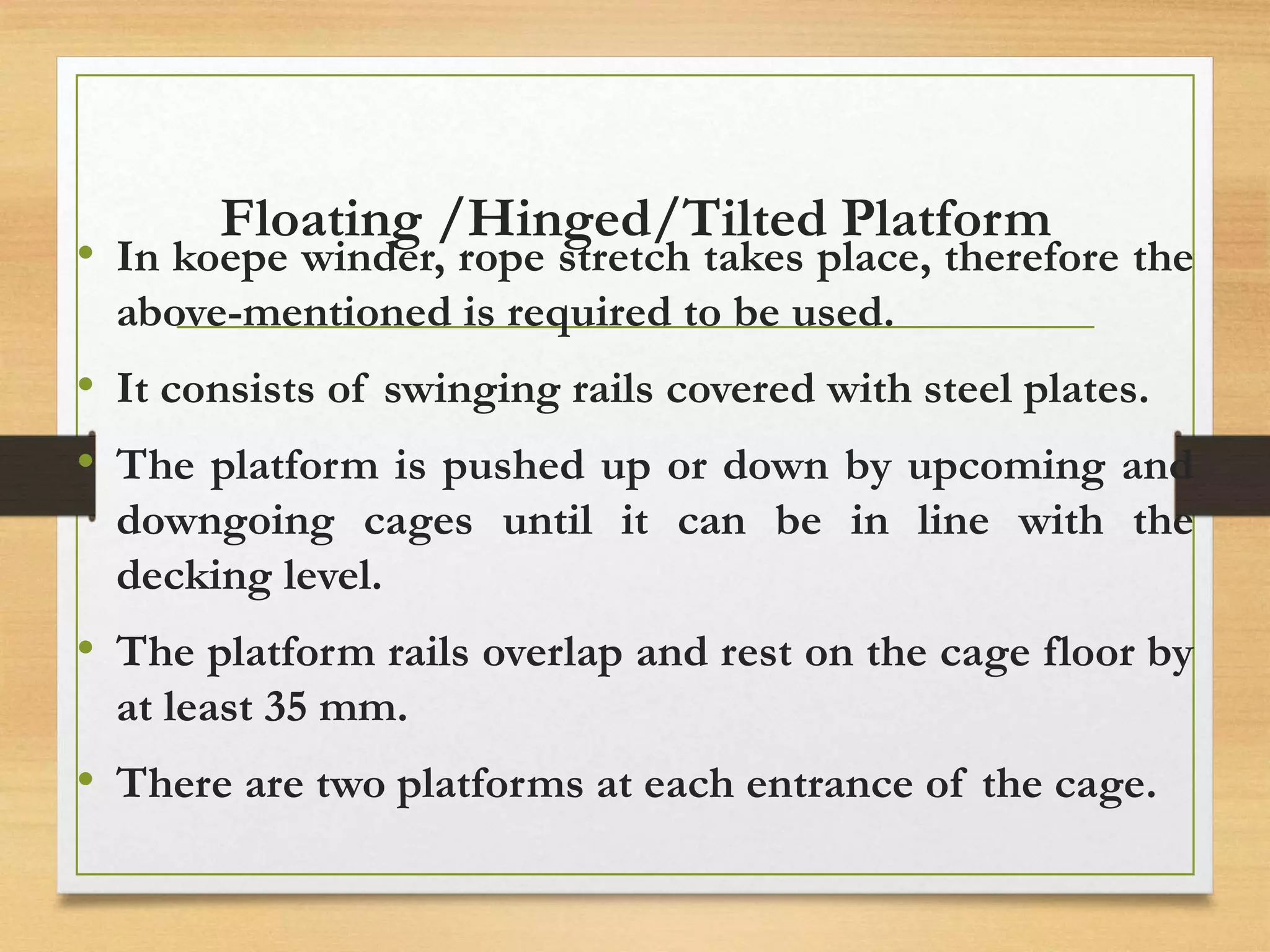 Kope winder or friction winder ppt | PPTX