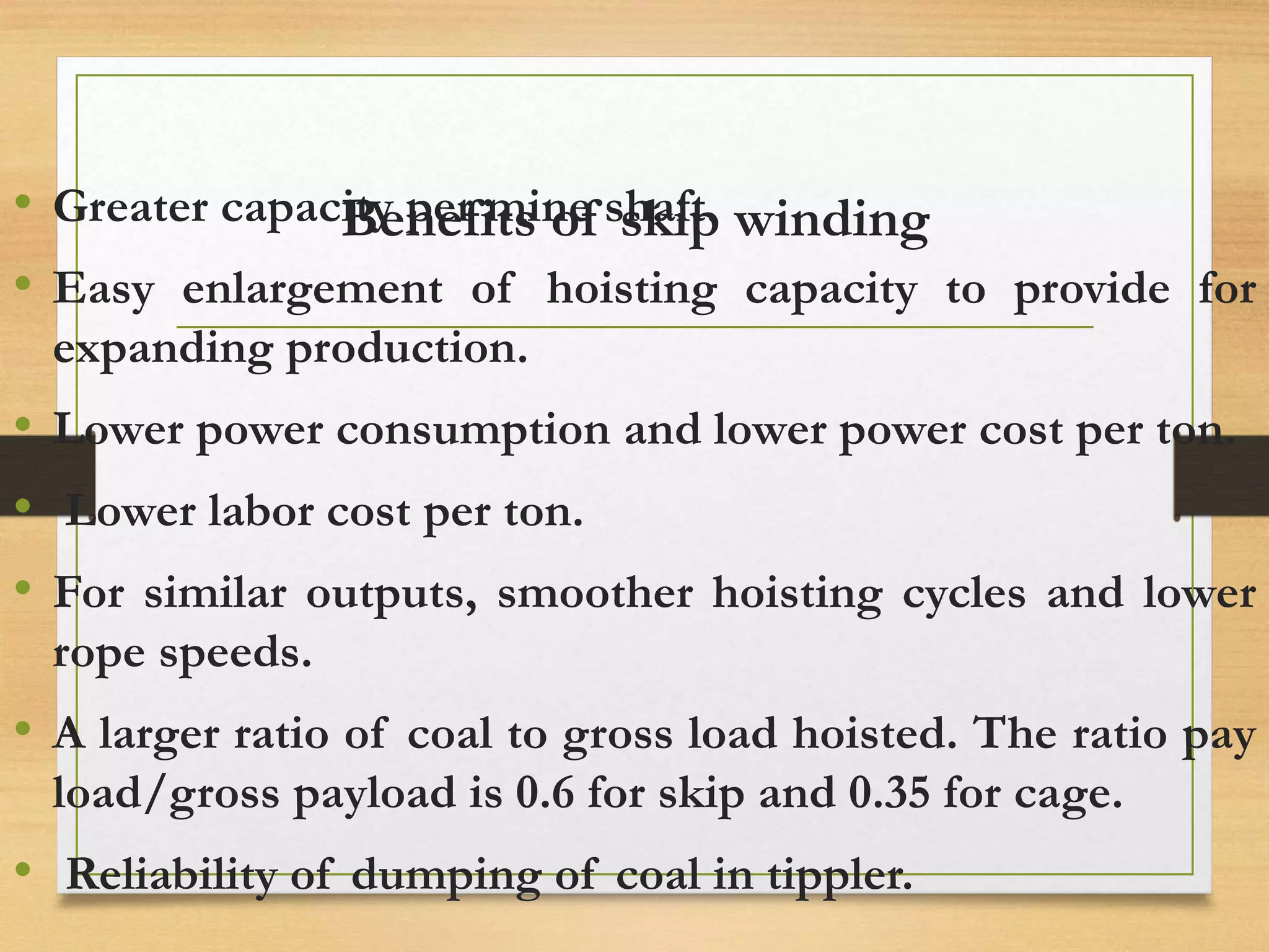 Kope winder or friction winder ppt | PPTX