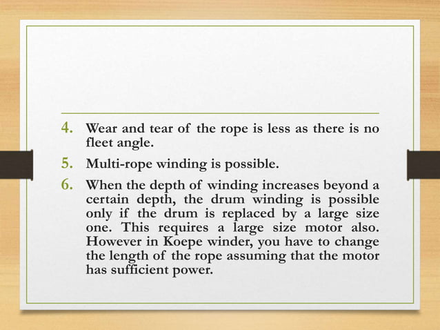 Kope winder or friction winder ppt | PPTX