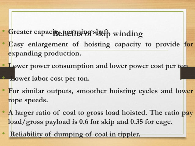 Kope winder or friction winder ppt | PPTX