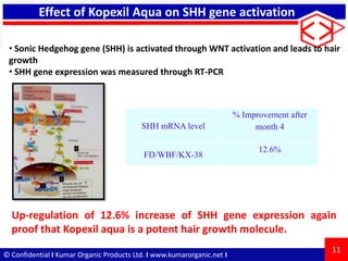 Kopexil aqua- 100 % water soluble hair growth stimulant | PPTX