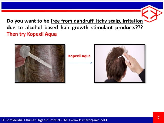 Kopexil aqua- 100 % water soluble hair growth stimulant | PPTX