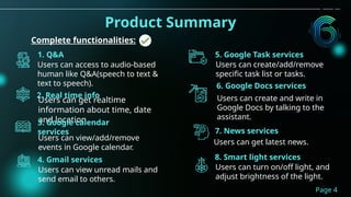 Ecco6 Voice Based AI Assistant physical device.pptx