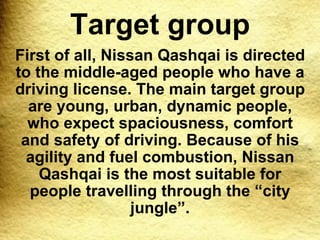 Nissan Qashqai campaign | PPT
