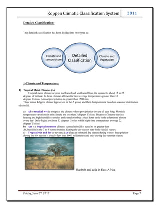 Koppen classification 2011 | PDF