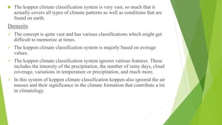 Koppen climatic classification | PPTX