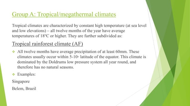 Koppen climatic classification | PPTX
