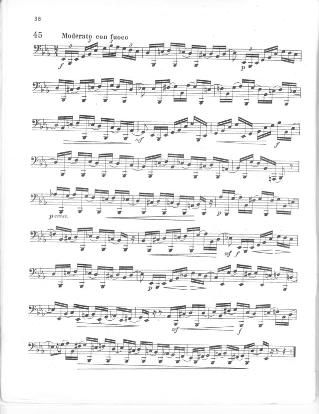 Kopprasch 60 selected studies for bb flat tuba | PDF | Classical Music ...