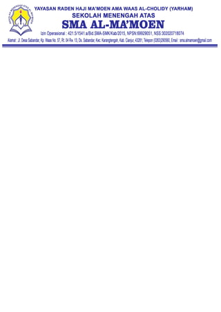 Kop sma al ma'moen PDF | PDF