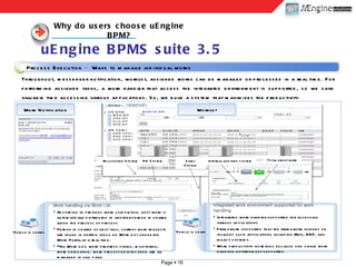 [uengine.org] (kor) uEngine BPM Product Intro | PPT