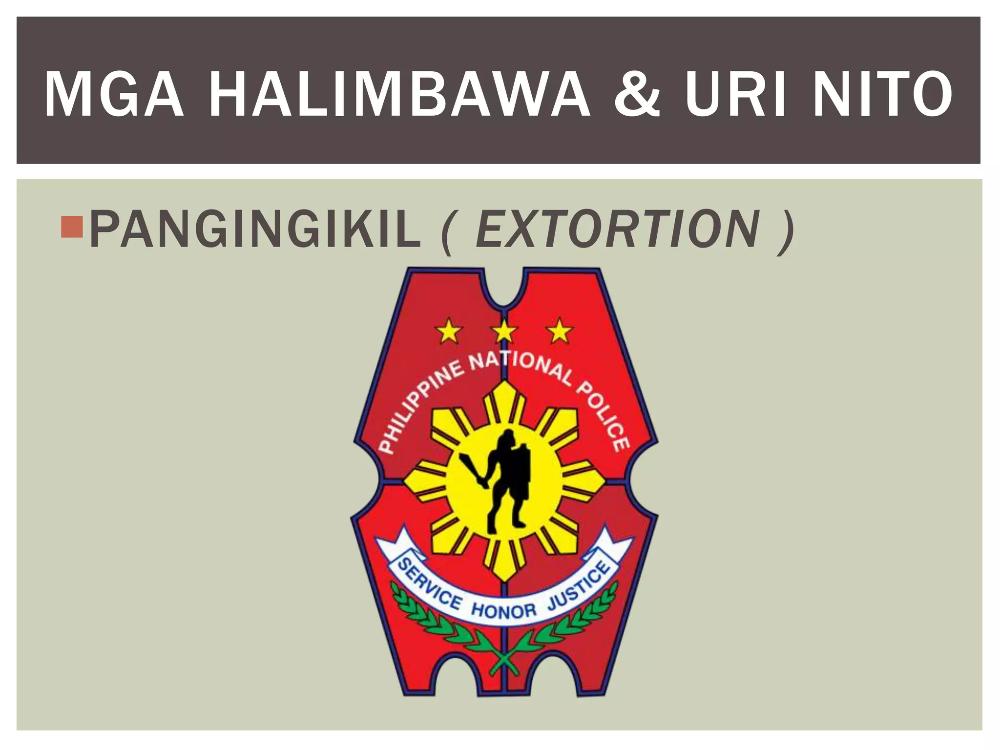 Korapsyon - Isyung Panlipunan | PPTX