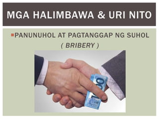 Korapsyon - Isyung Panlipunan | PPTX