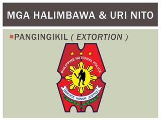 Korapsyon - Isyung Panlipunan | PPTX