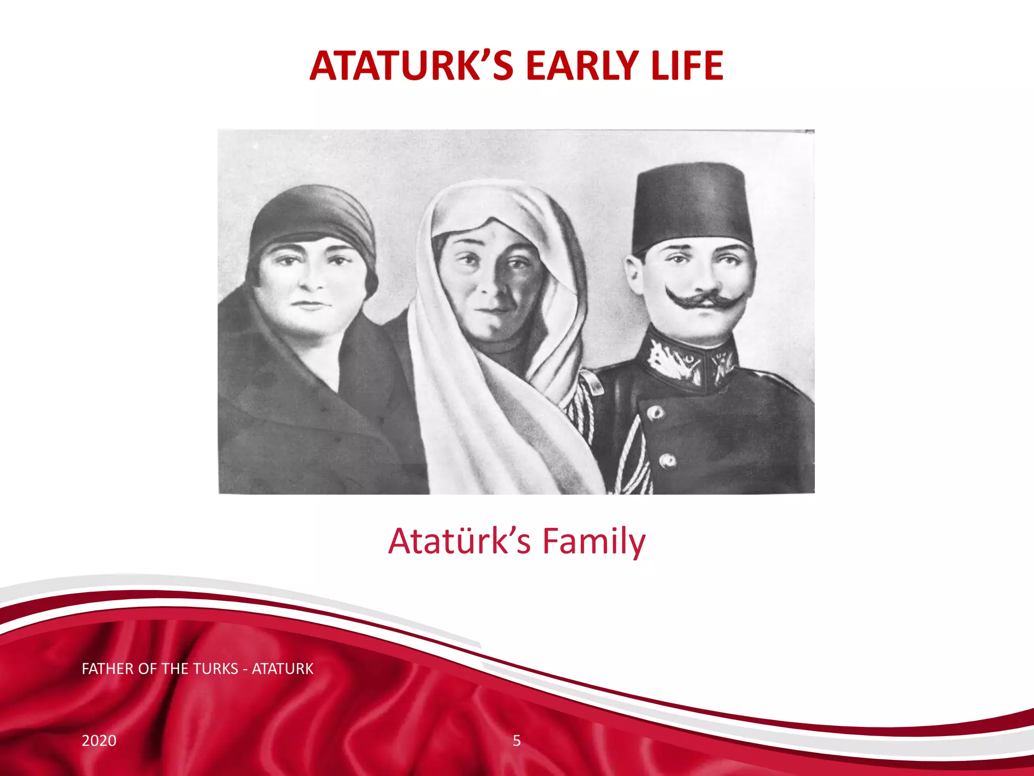 Atatürk's Life (Biography) Presentation by Ali Koray Ozguclu | PPTX