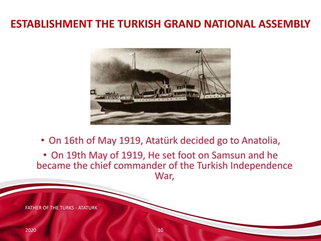 Atatürk's Life (Biography) Presentation by Ali Koray Ozguclu | PPT