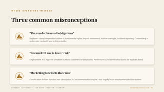 EU AI Act — High-Risk Classification: A Compliance Overview | PDF