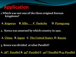 Brief History of Korea | PPTX