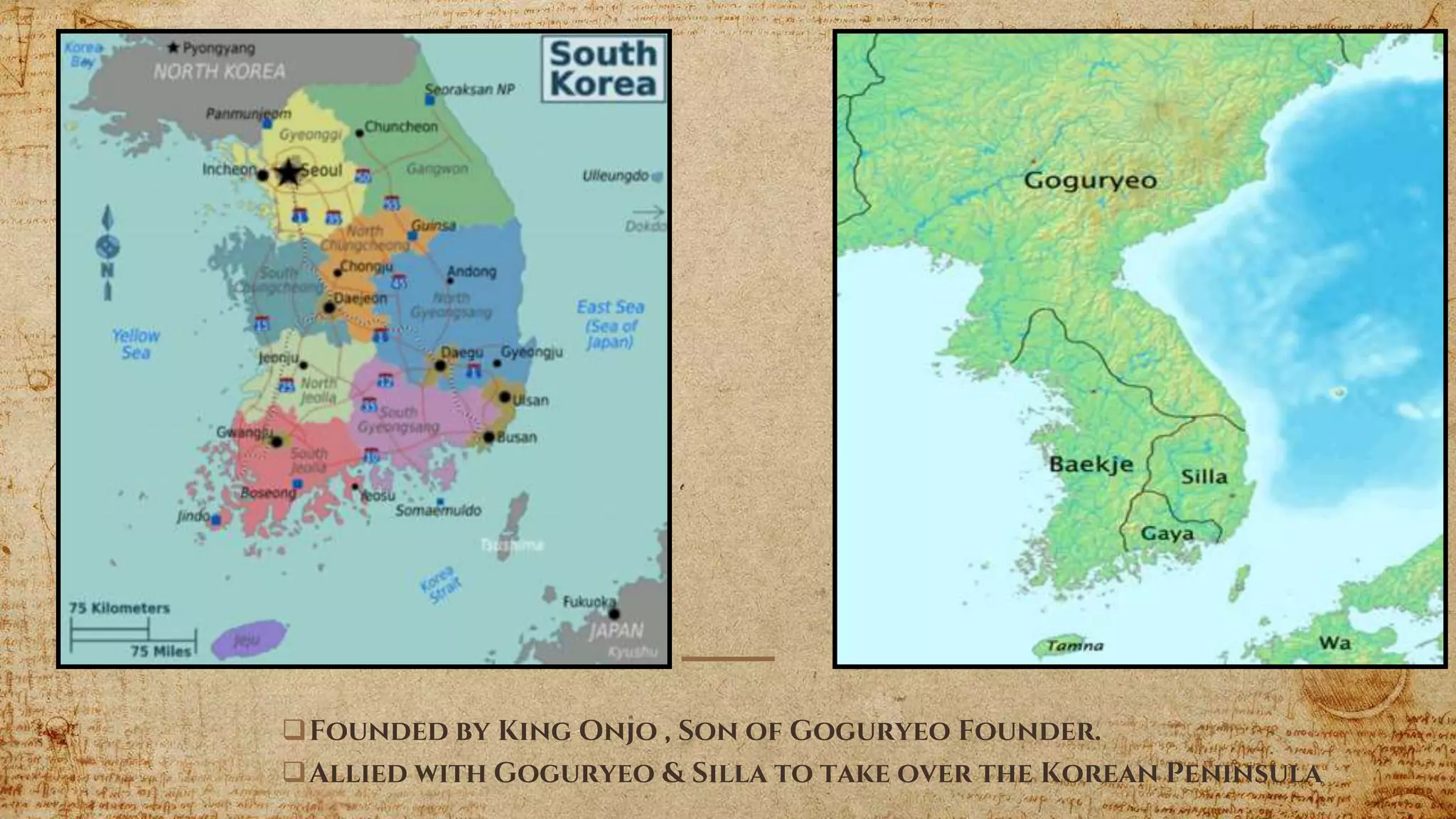 History of Korea-3 kingdom system | PPTX | Buddhism | Religion ...