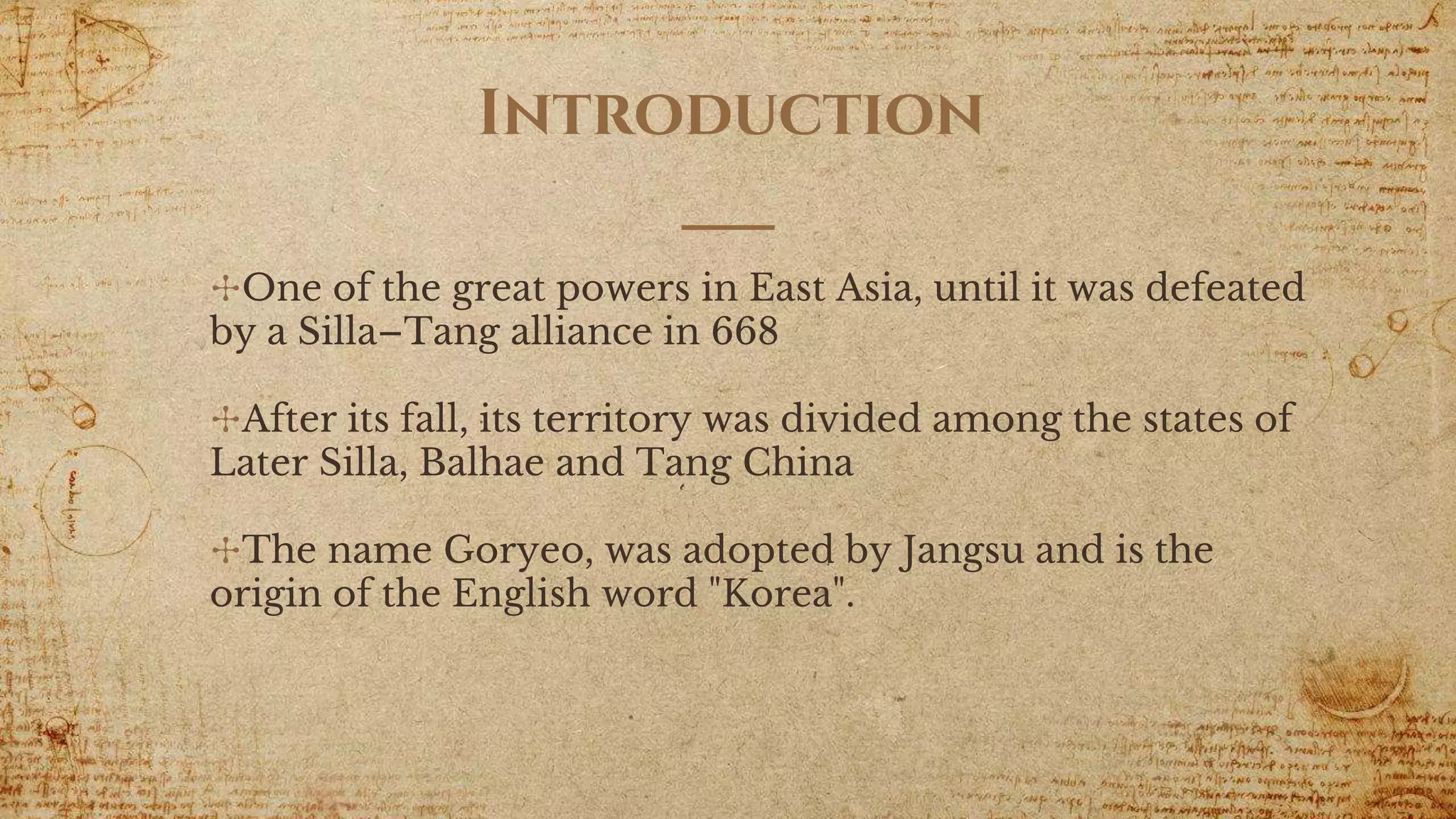 History of Korea-3 kingdom system | PPTX
