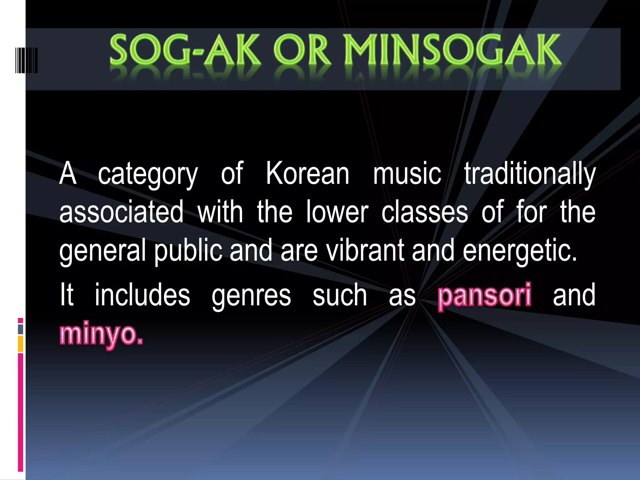 Music of Korea | PPTX