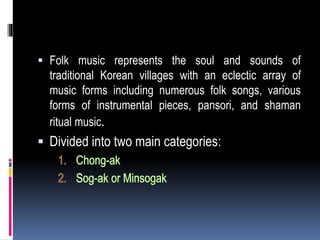 Music of Korea | PPTX
