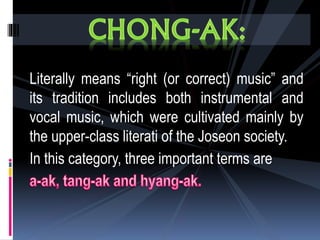 Music of Korea | PPTX
