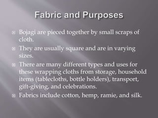 Korea ppt-art of bojagi-korean wrapping cloth | PPTX