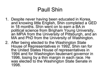 Korea ppt-famous koreans | PPT