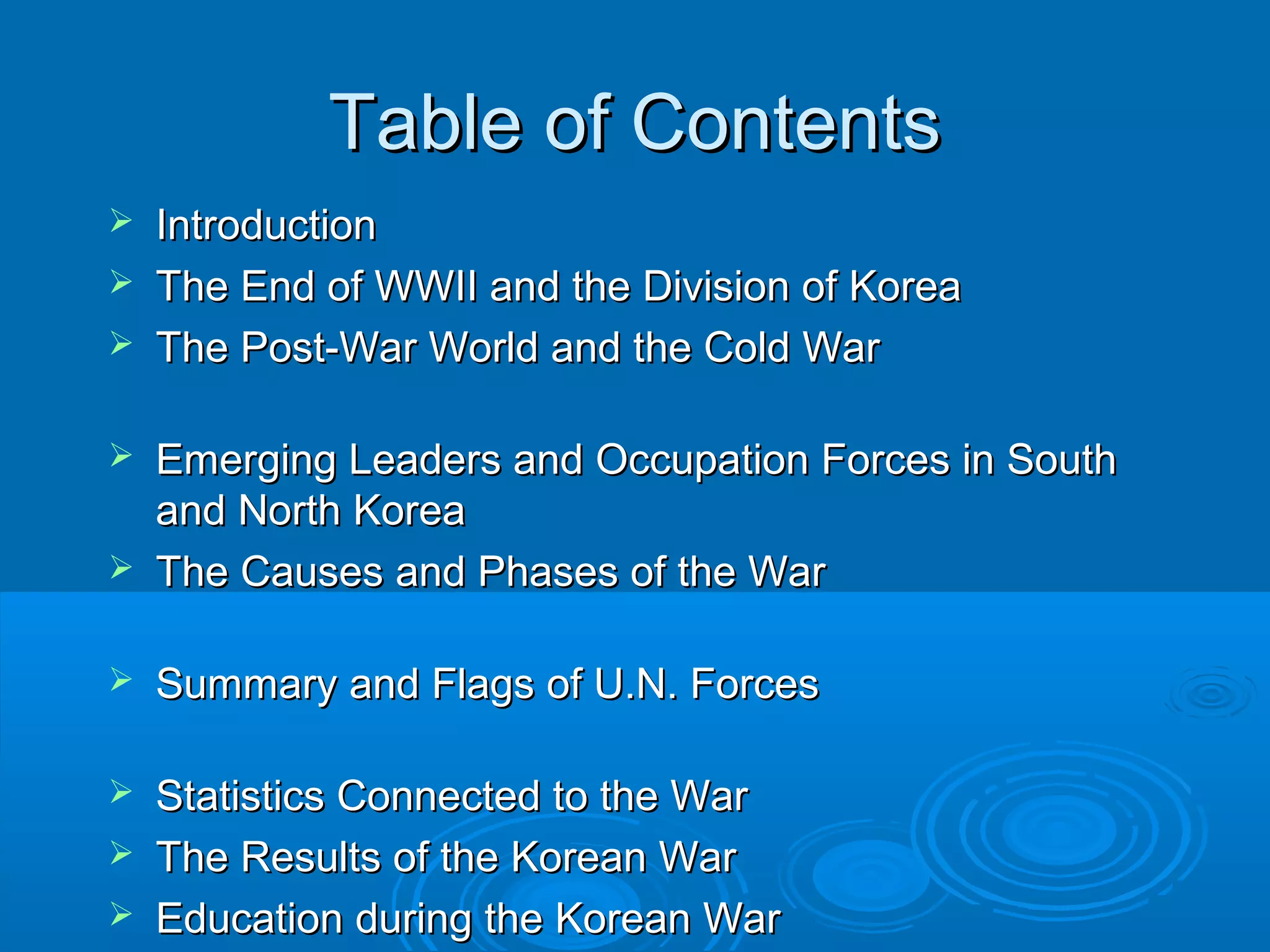 Korea ppt-korean war | PPT