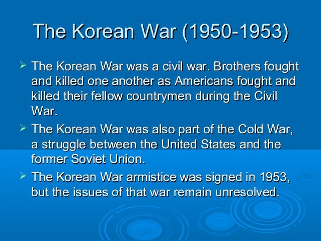 Korea ppt-korean war