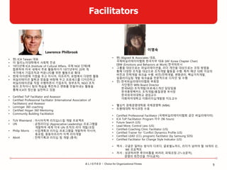 Korea facilitation academy july 14 2016 | PPT