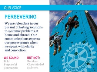 Speaking in Rotary's Voice | PPTX