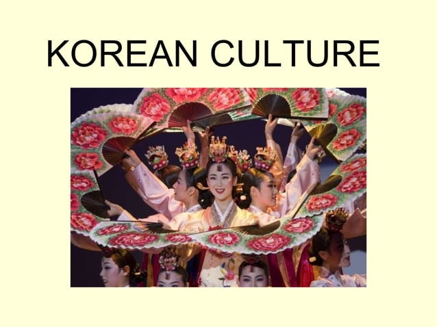 Korean culture | PPT | Food & Drink