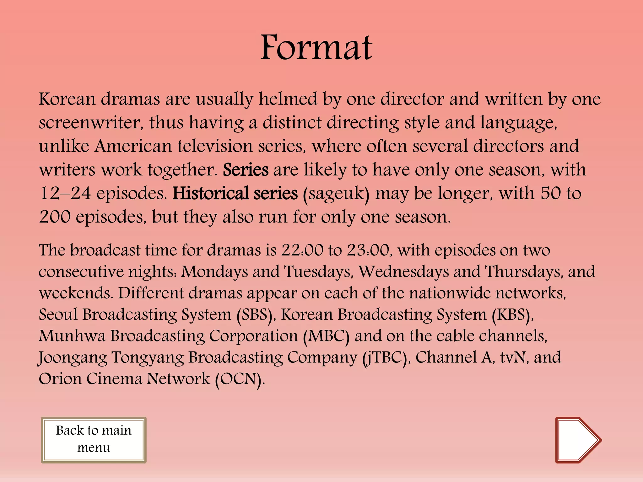 Korean drama | PPTX