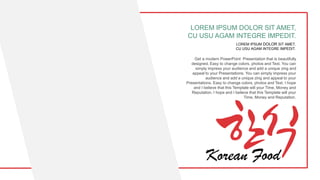 Korean Food PowerPoint Templates.pptx