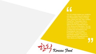 Korean Food PowerPoint Templates.pptx