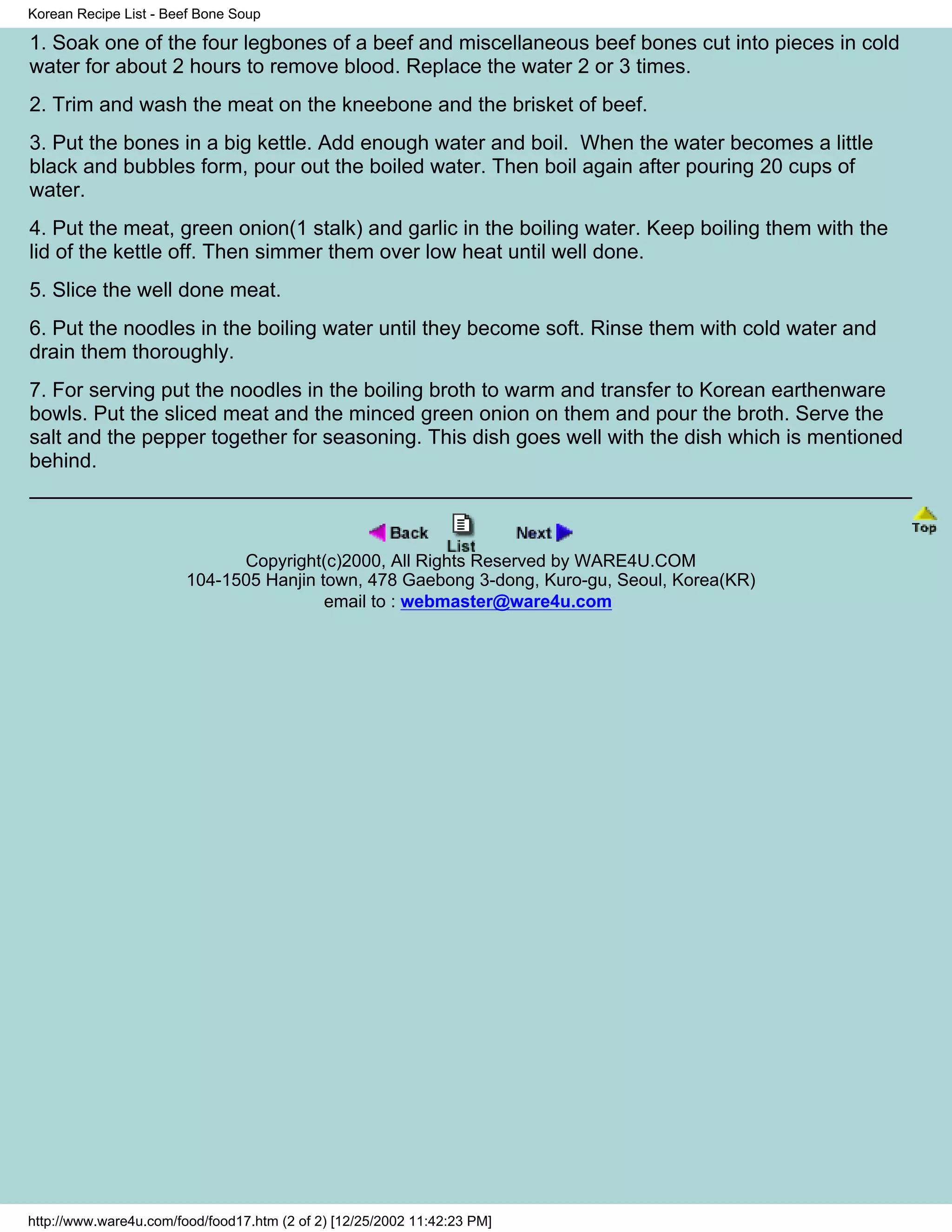 Korean food recipes | PDF