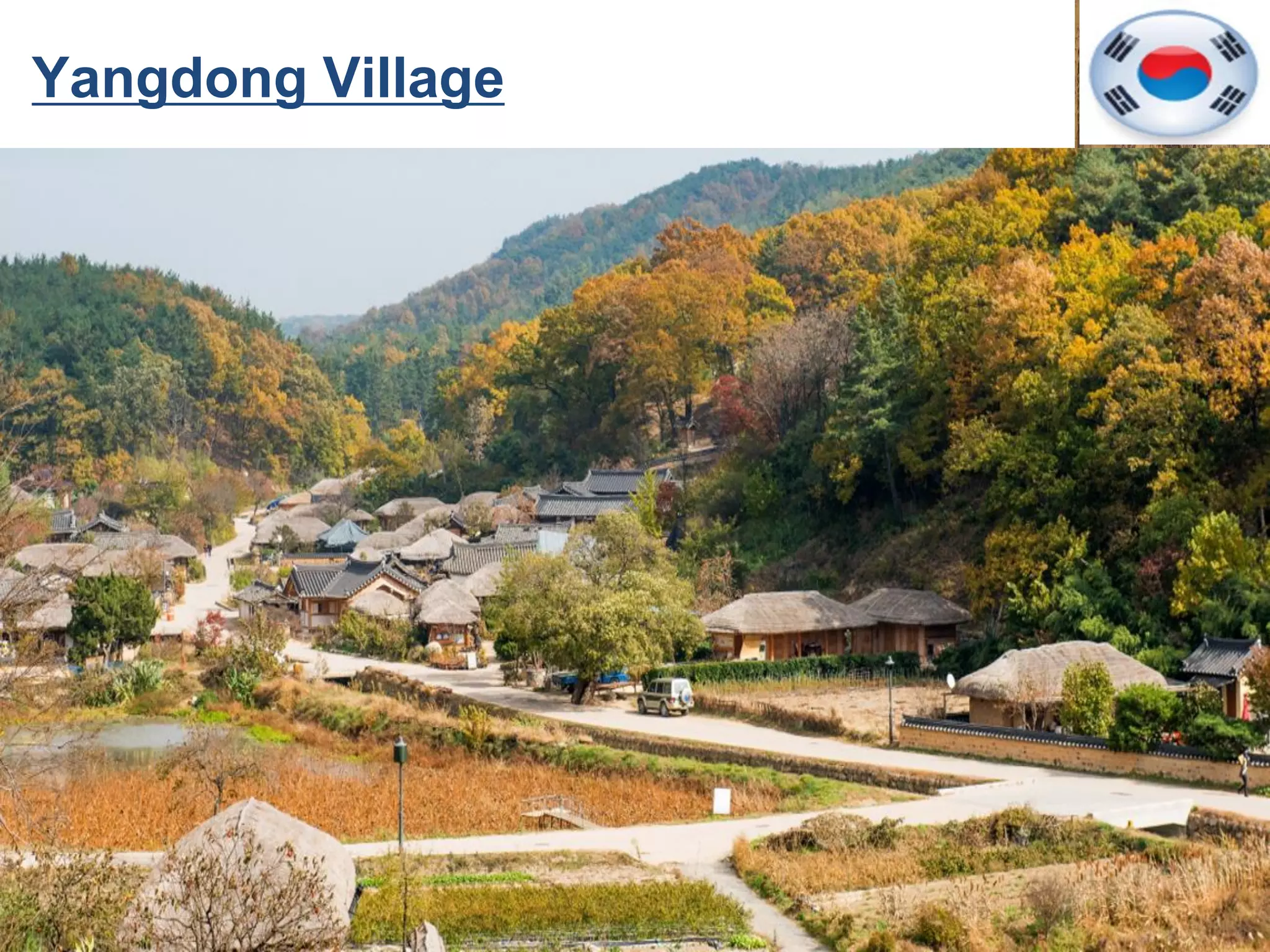 Korean Historic Villages (Hahoe and Yangdong) | PPT