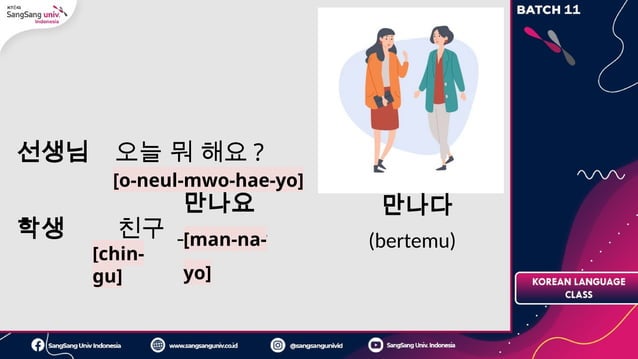 KOREAN LANGUAGE BEGINNER - BATCH 11 WEEK 1.pptx