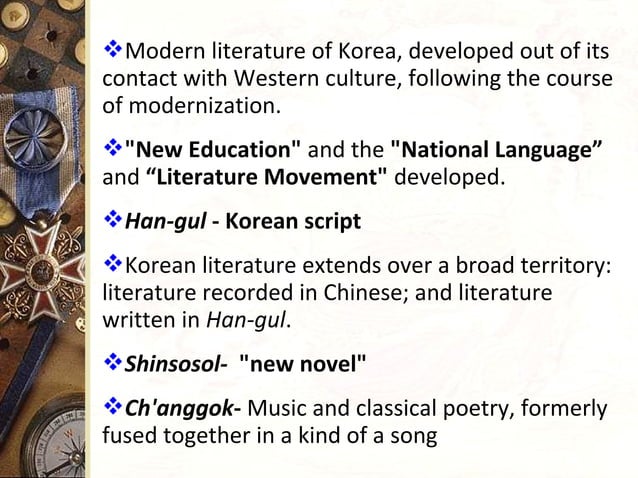 Korean literature