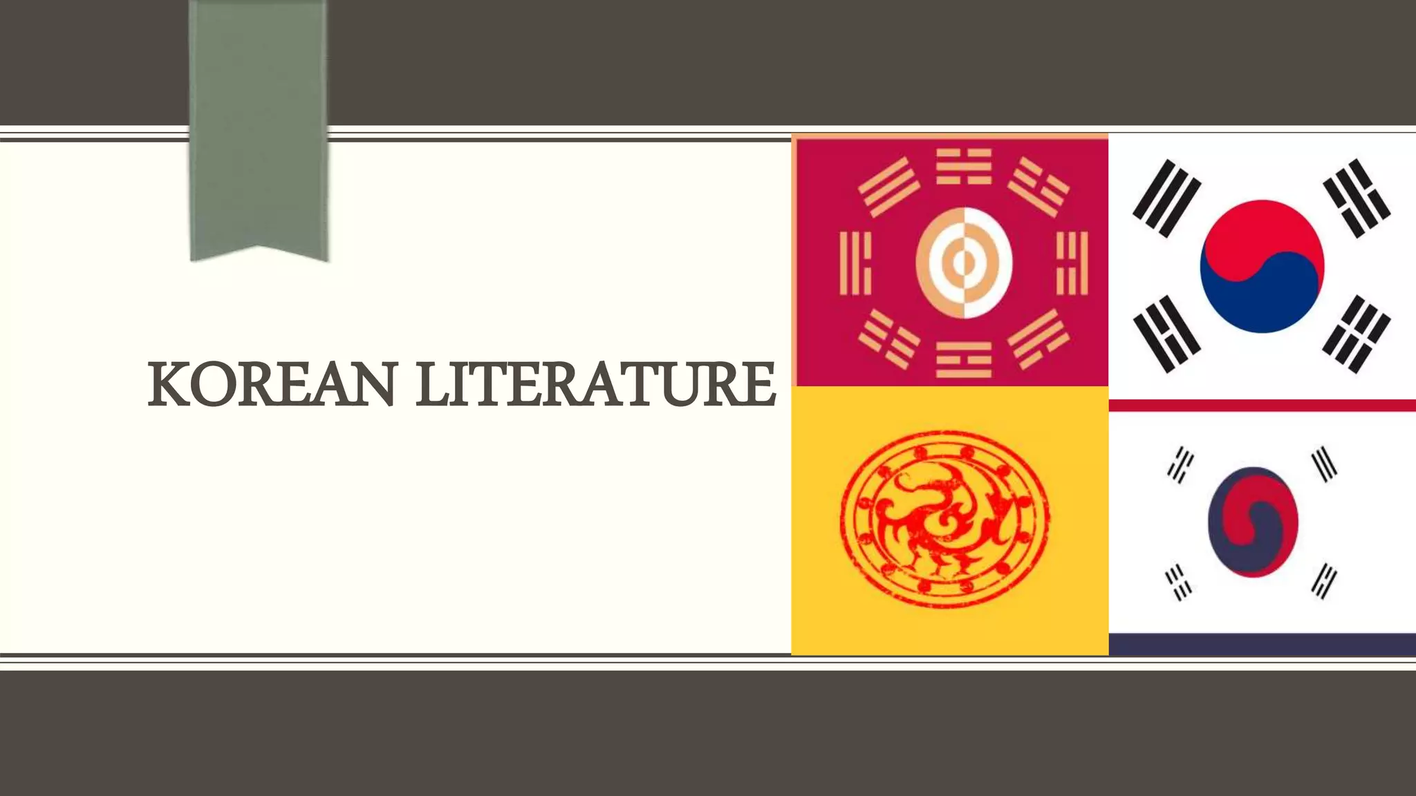 Korean literature | PPTX