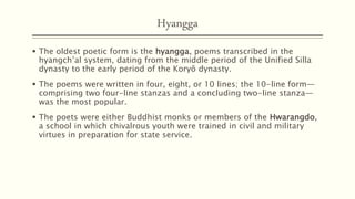 Korean literature | PPTX