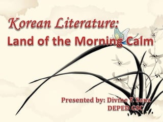 Korean Literature | PPT