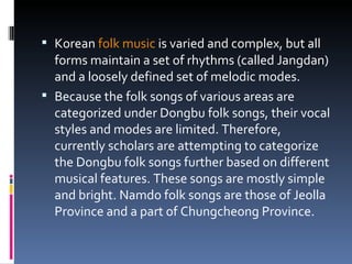 Korean music | PPT