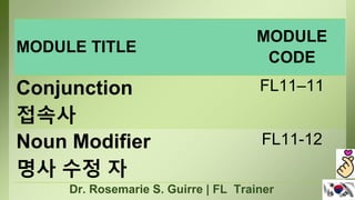 Korean Language Course Content | PPTX | Educational Assessment | Education