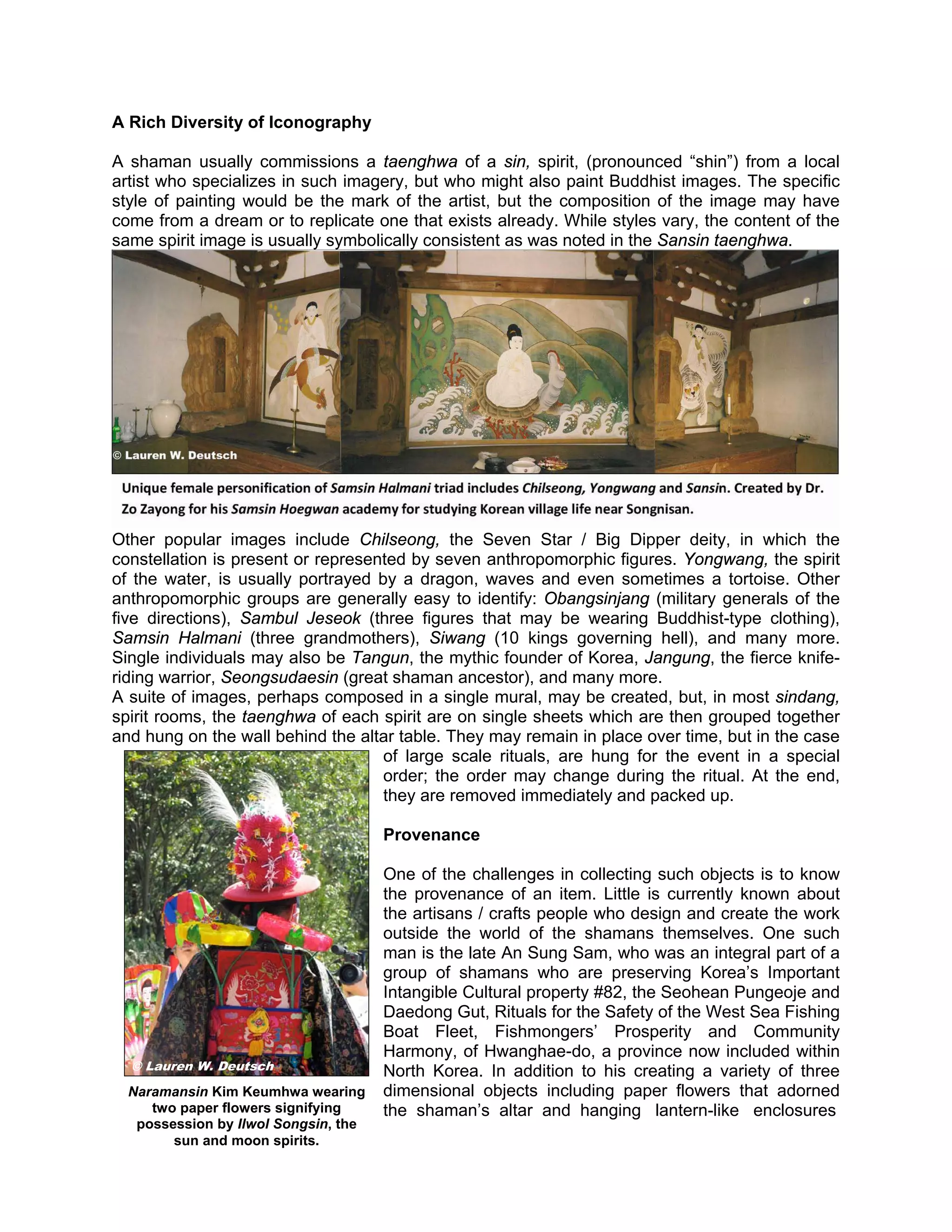 Shaman Art from Korea | PDF
