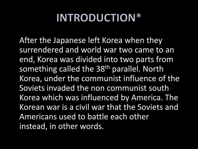 Korean war | PPTX